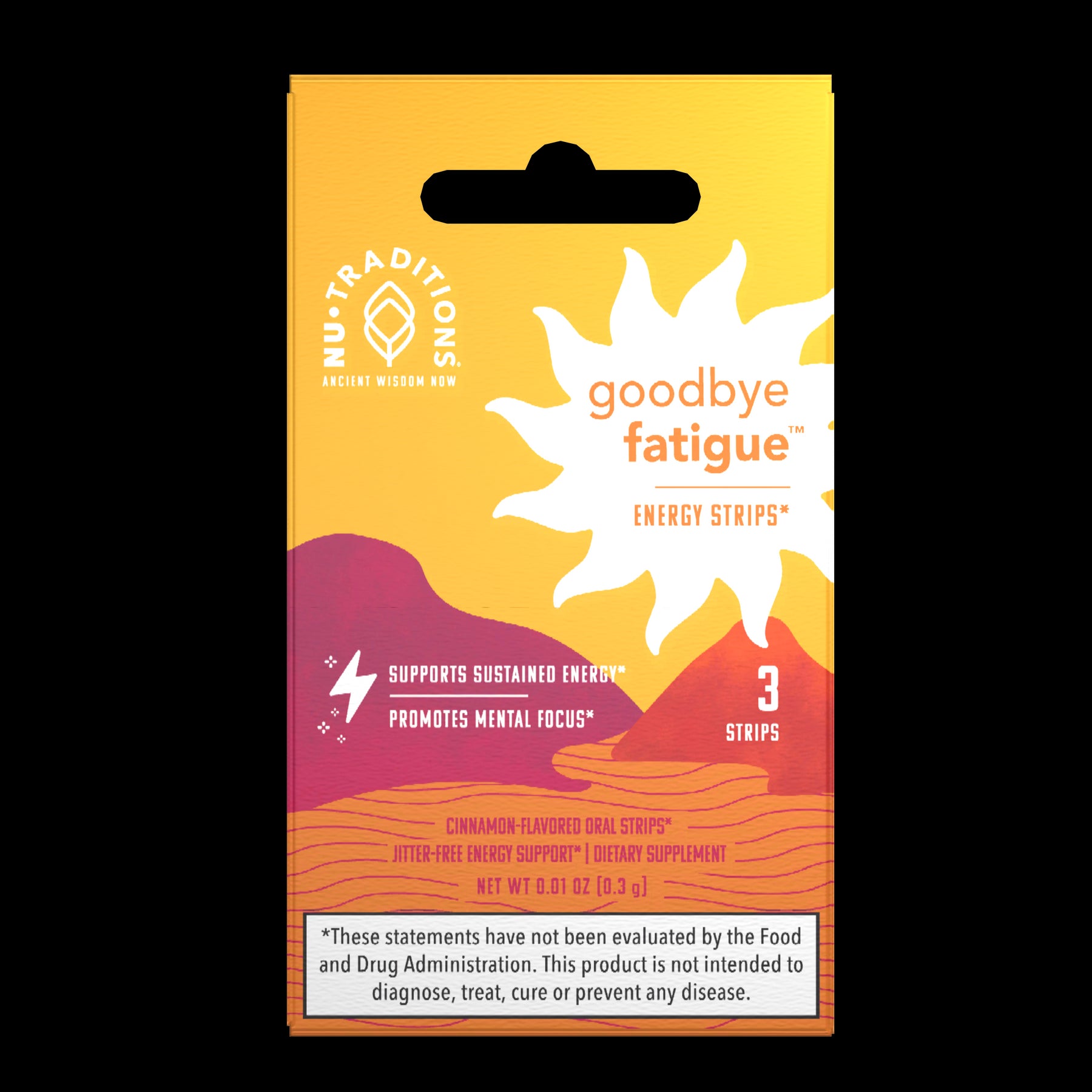 Goodbye Fatigue™ Energy Strips | NuTraditions Supplements